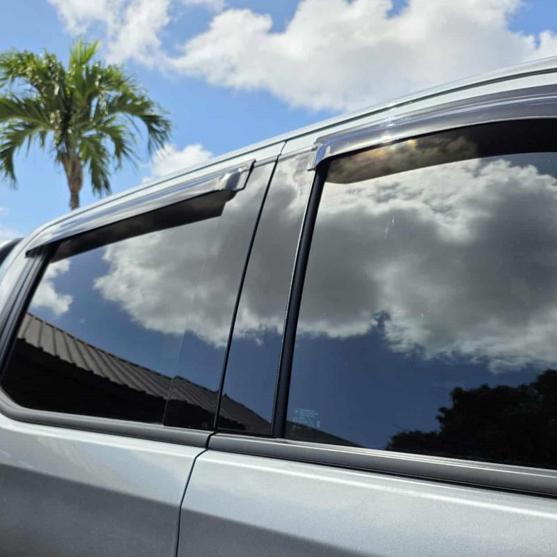 8 Pieces Sticker Car Window B Pillar Panel Cover Trim for Chevrolet ...